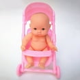 LadaidraBF Miniature Stroller Toy Plastic Dollhouse Nursery Furniture ...