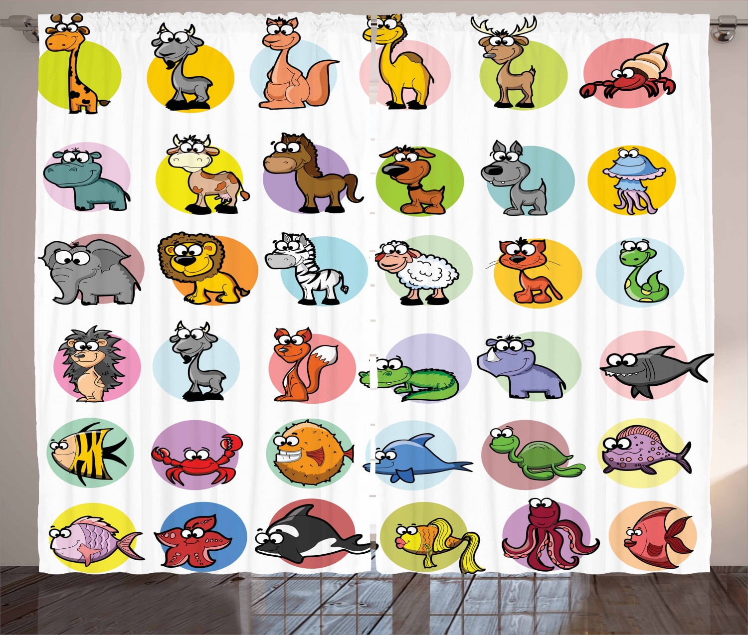 Jewelry & Beauty Fun animal zoo print panel Materials etna.com.pe