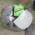 Happy Nappers: Pillow & Sleepy Sack: Medium - Grey Shark - 54 x 20", 2 ...