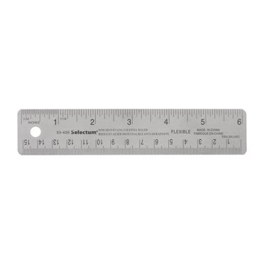 Mr. Pen- Machinist Ruler, 4 Pack (6, 8, 12, 14 inch), Metric Ruler ...