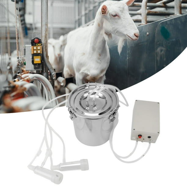 Electric Milker Portable Goat Milking Machine Suction Pulsation Vacuum ...