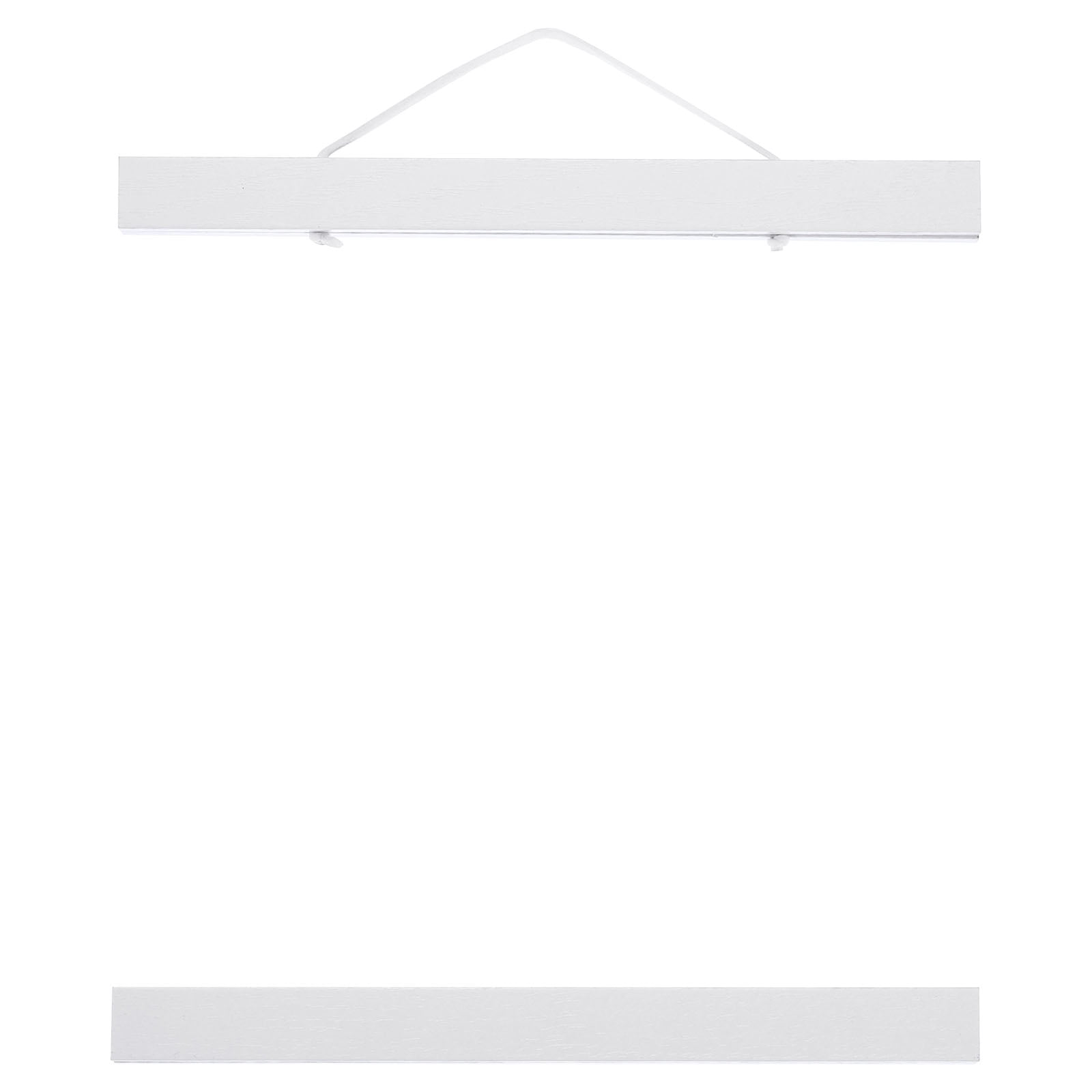 Uxcell Magnetic Poster Hanger Frame, 8 Inch Wood Hangers Magnet Hanging ...