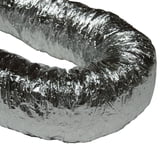 Rubber-Cal Flexible Aluminum HVAC Insulated Vent Duct Hose - 10-Inch by ...