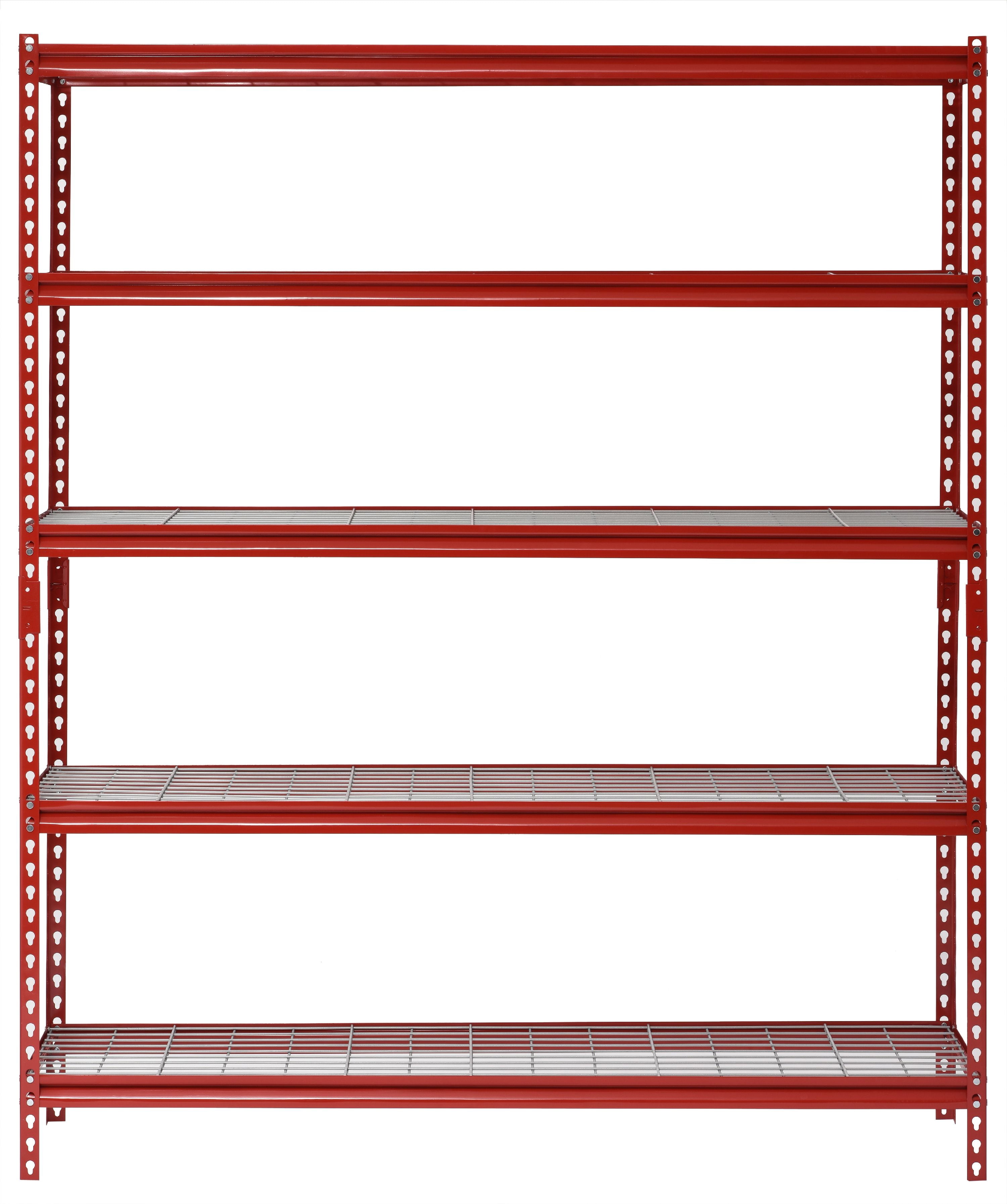 Muscle Rack 48 W X 18 D X 72 H 5-Shelf Steel Freestanding Shelves ...
