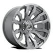 Fuel 1PC Aluminum Rim D712 RAGE 20X10in Gloss Black Red Tinted Clear ...