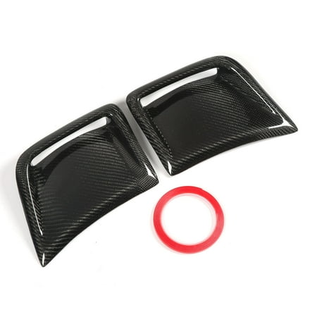 Bumper Side Vent Trim,Carbon Fiber Front Bumper Front Bumper Side Air ...