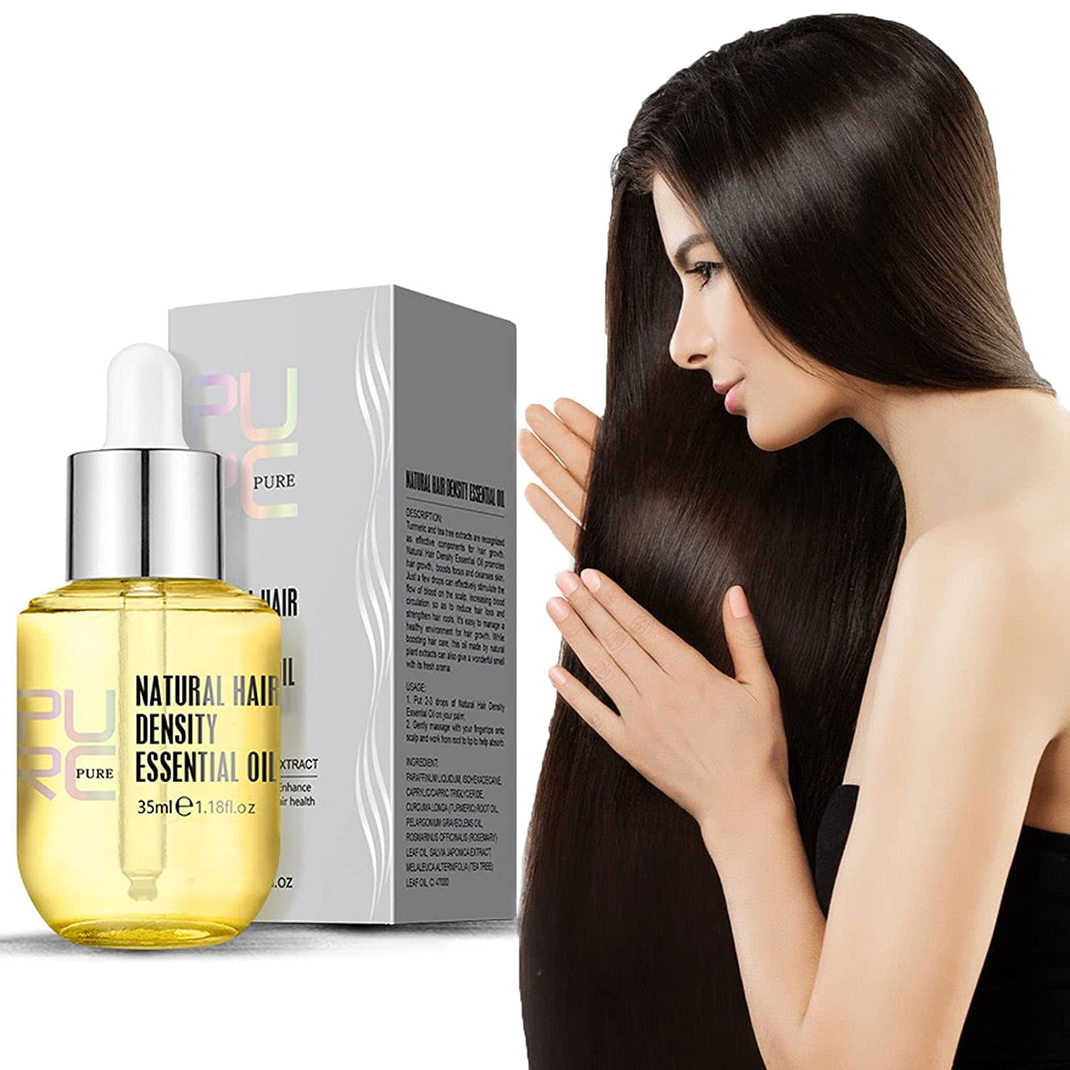 Purc Oil For Hair Growth Purc Ginger Natural Hair Density Essential