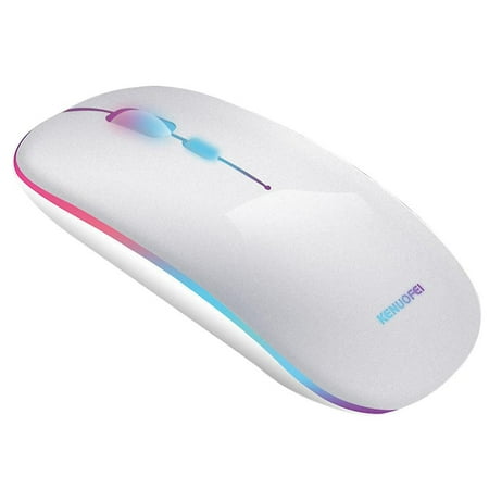 Wireless Portable Mobile Mouse Optical Mice With Rgb Led Light ...