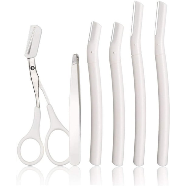 Eyebrow Razor 6pcs Face and Peach Fuzz Hair Removal Razors Multi ...