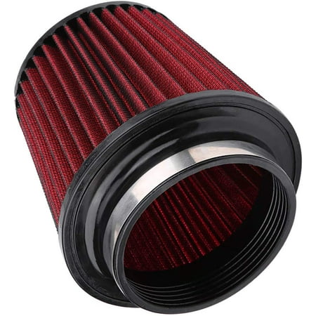 HUSERYT 100mm Universal Car Modification High Flow Air Intake Round ...