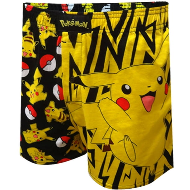 Nintendo Pokemon Pikachu Boxer Shorts - Walmart.com