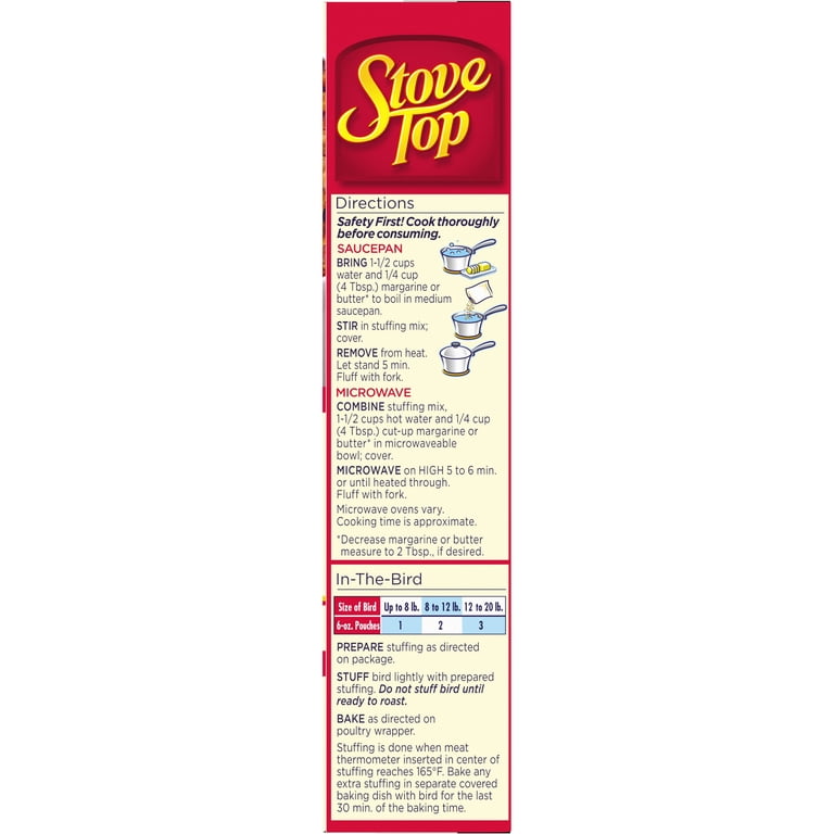 Microwave Stove Top Stuffing