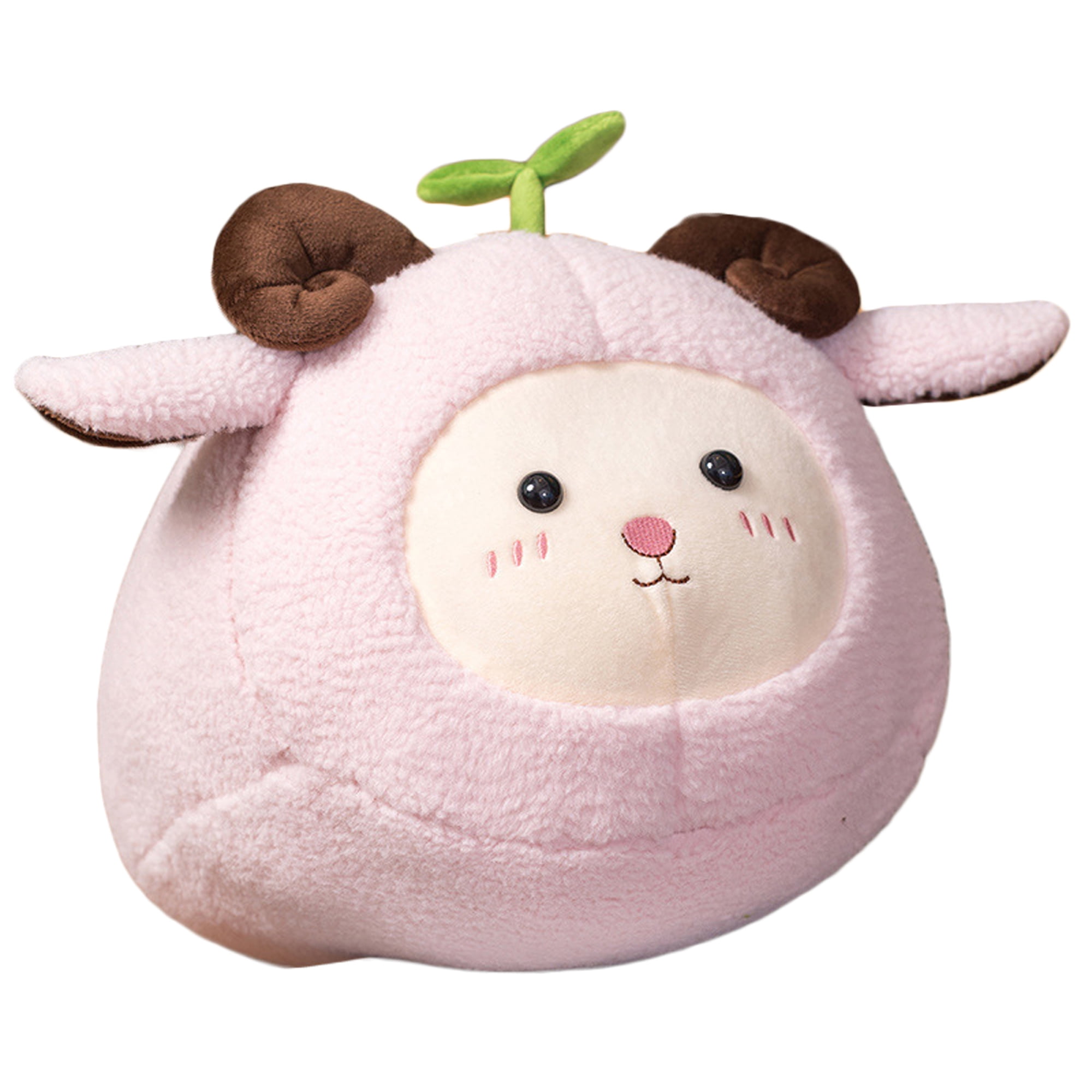 SAYOO Cute Sheep Plush Toy Kawaii Squishy Sheep Stuffed Animal Throw ...