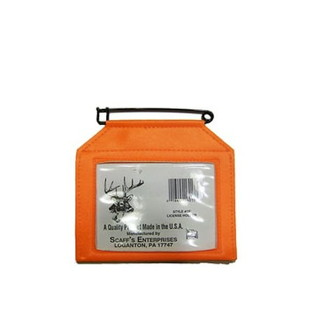 SCAFF'S ENTERPRISES Vinyl License Holder with Rustproof Pin ...