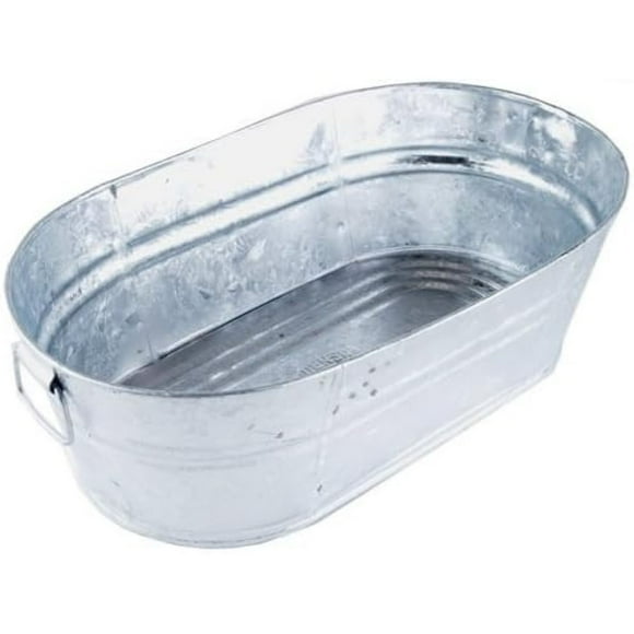 Oval Galvanized Tub