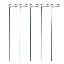 ZULAR 2026 New 24-Inch Stem Plant Support Steel Garden Stake with ...