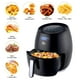 6.9 Qt XL Air Fryer 1700 W - Black, 8 Preset Modes, LED Touchscreen, Non‑Stick Basket, Healthy ...