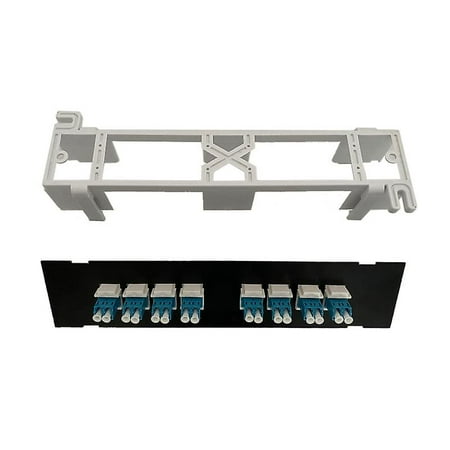 8-port Lc Optical Fiber Patch Panel Rj45 Module-mounted Blank Patch ...