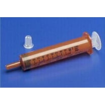 Monoject Clear Oral Medication Syringe, 1 mL with Separated Ribbed Tip ...