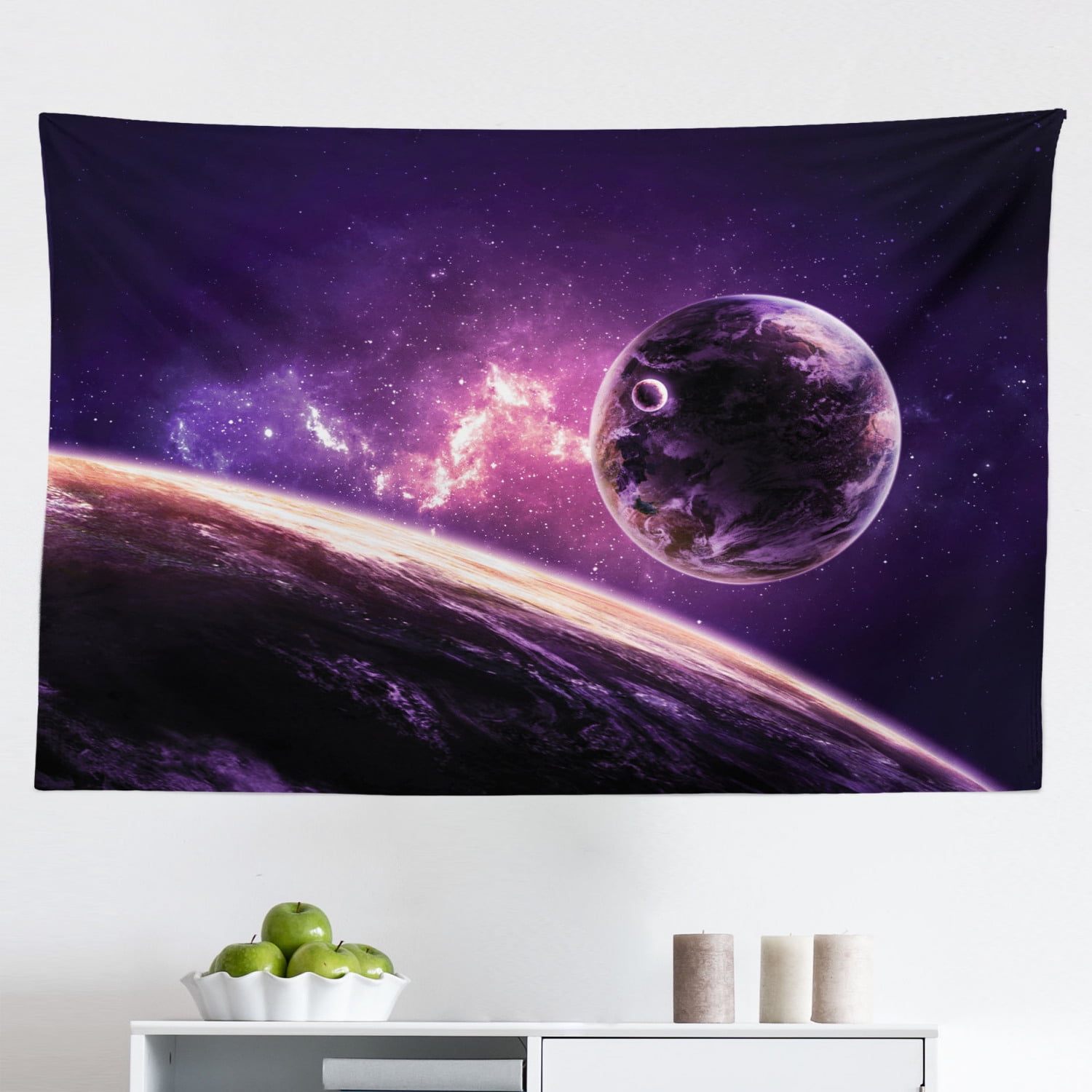 Grey Nebula In Space