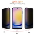 MyBat Pro Privacy Full Coverage Tempered Glass Screen Protector for ...