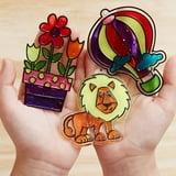 Made By Me Create Your Own Multicolor Window Art, Art & Craft Kits ...