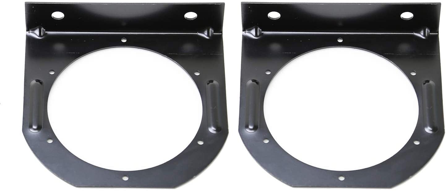 LIBRA Set of 2 Trailer 4" Round Tail Light Steel Mounting Brackets ...