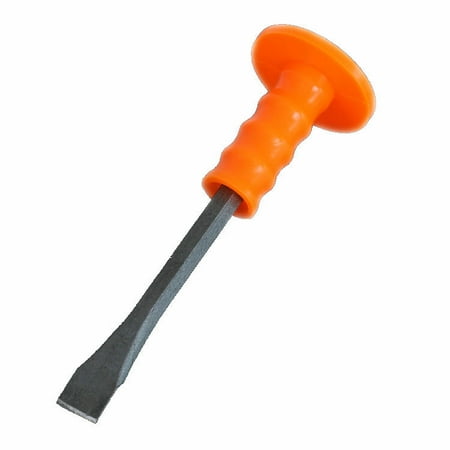 SICED 12" Flat Chisel with Hand Guard, Heavy Duty Flat Chisel for ...