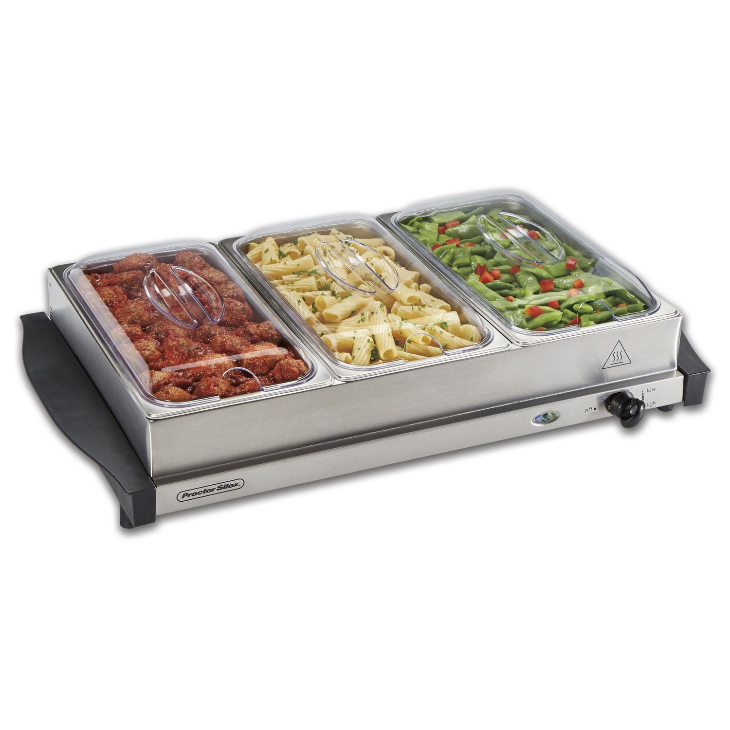 PROCTOR SILEX Triple Buffet Server/Warming Tray 34300RG - Walmart.ca