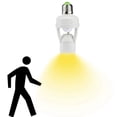 E27 LED Lamp Bulb Holder Light Socket Switch Infrared PIR Motion Sensor ...
