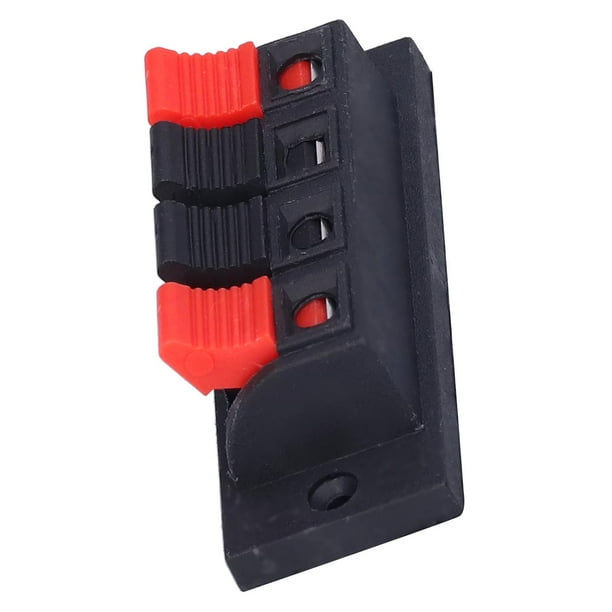 Speaker Terminal 4 Way Block, Power Supply Speaker Terminal Spring ...