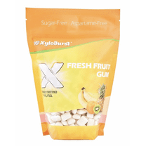 XyloBurst Xylitol Sweetened, Sugar-Free Green Tea Flavored Chewing Gum ...