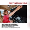 Windshield Sun Shade Compatible for Jeep Wrangler, Rubicon, Sahara ...