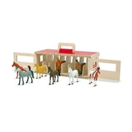 Kidoozie Barnyard Farm Playset - Lights, Melodies & Hay Bale Fun for ...