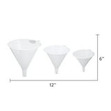 Quality Plastic Funnel for Adding Fluids, Ideal for Home and Restaurant ...