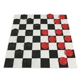 S&S Giant 2-in-1 Game Four in a Row & Checkers Board Game, 20.63 x 16. ...
