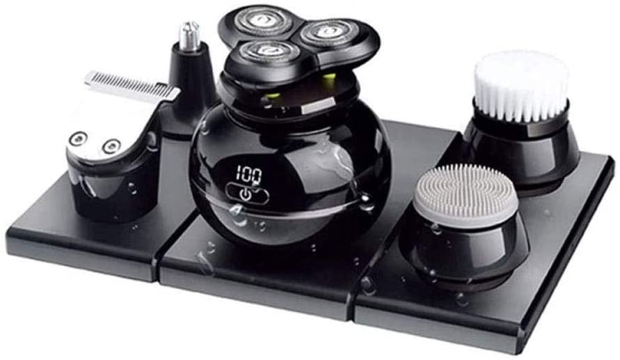 Electric Shaver for Men,5-in-1 Powered Grooming Kit, Beard Trimmer ...