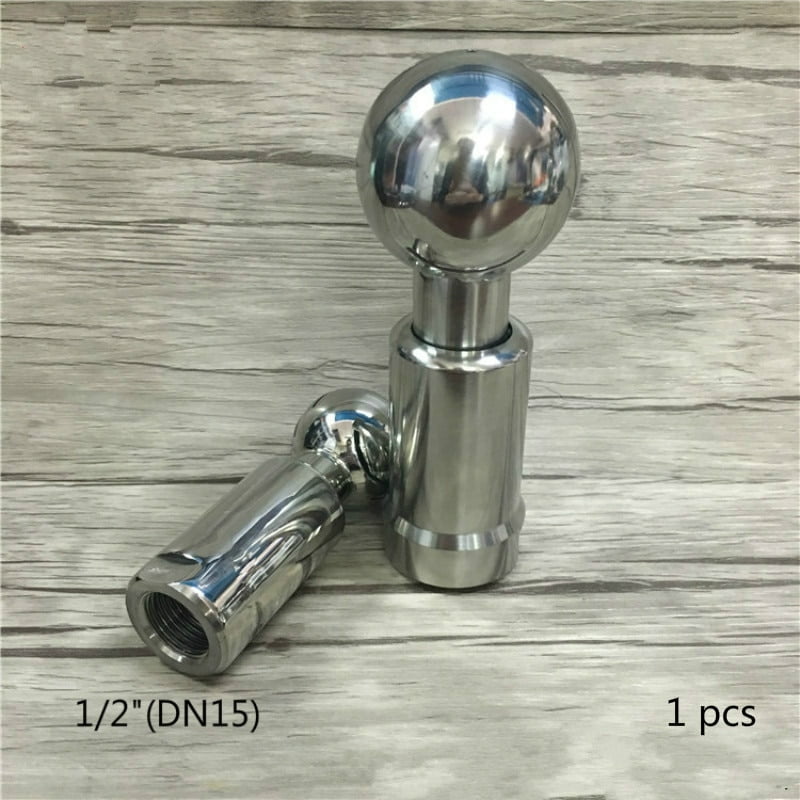 1/2" 3/4" SS304 rotating tank cleaning CIP nozzle,Thread Rotary Nozzle ...