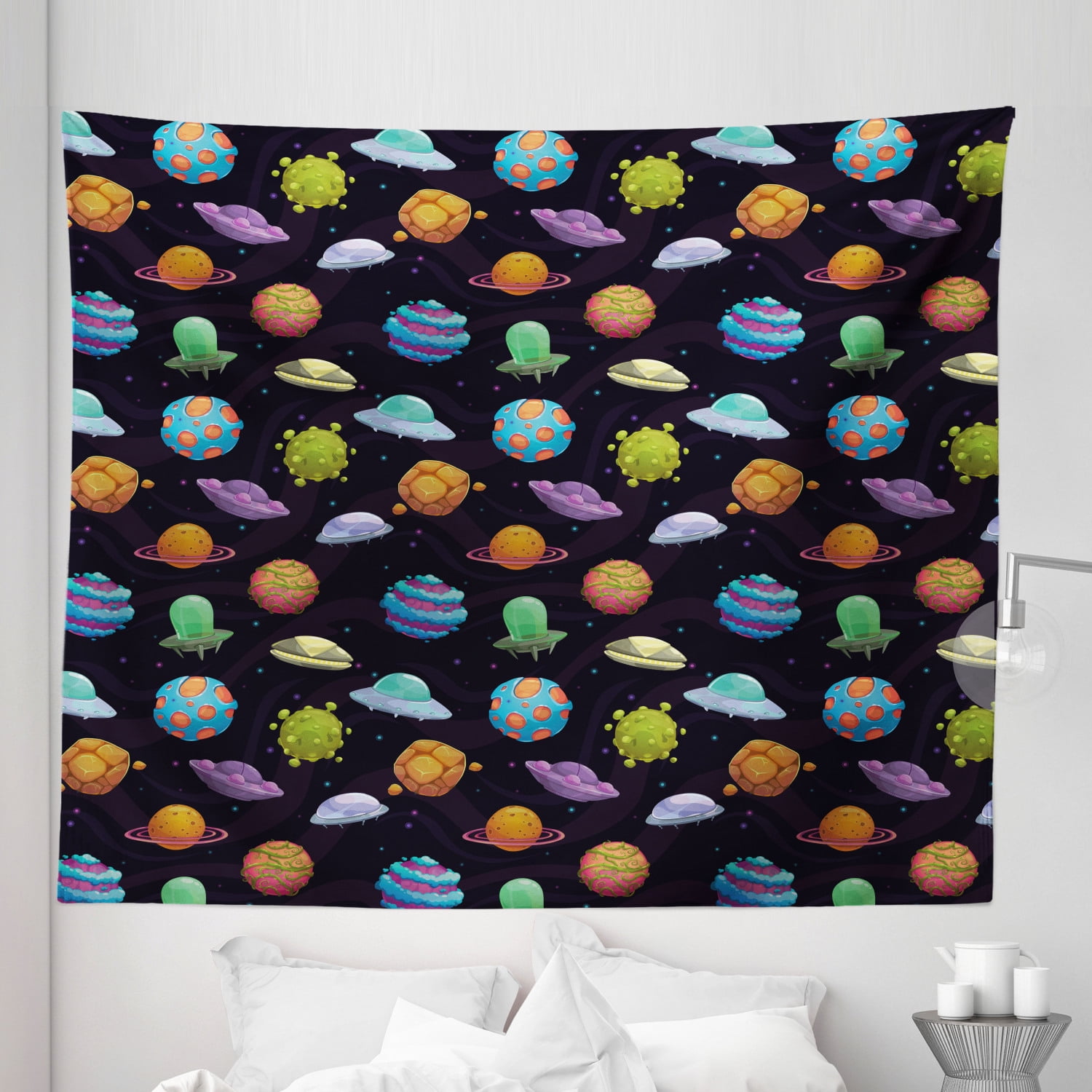 Space Tapestry, UFOs and Planets Gas Giant Alien Environments Science ...