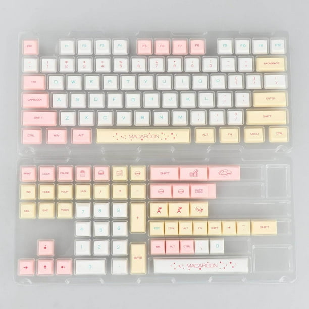 Dalazy 131 Keys PBT Keycaps Macaron Theme XDA Profile For Cherry MX ...