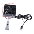 2Purpose 3600RPM Plastic Computer Fan With Flexible Mounting Clip For ...