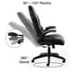 Staples Emerge Vortex Bonded Leather Gaming Chair Black and Gray 2/Pack ...