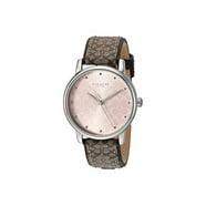 Coach Women's Grand, Stainless Steel Quartz Watch with Black Dial and ...