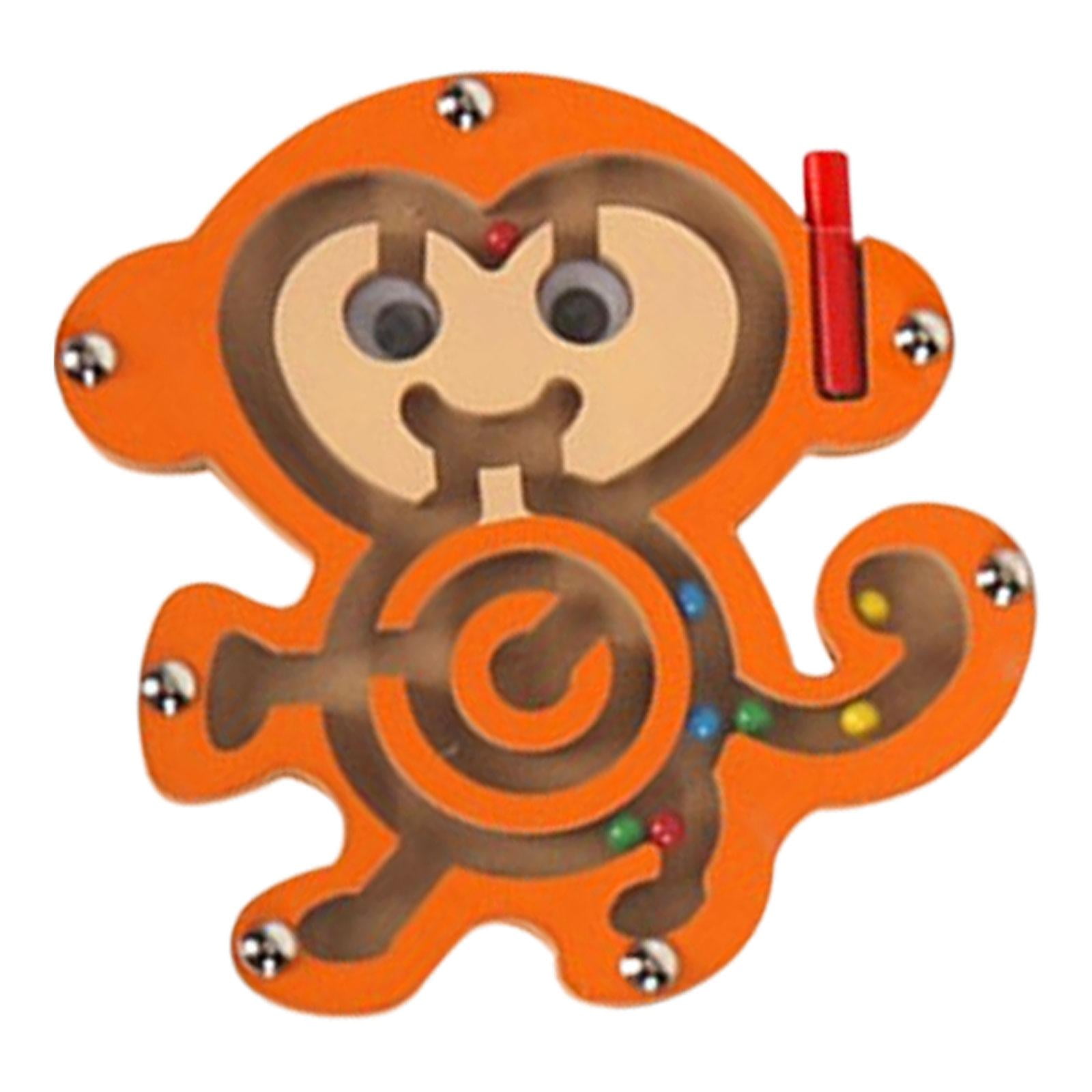 Click here for Lionlar Wooden Maze Toys Montessori Labyrinth Game... prices