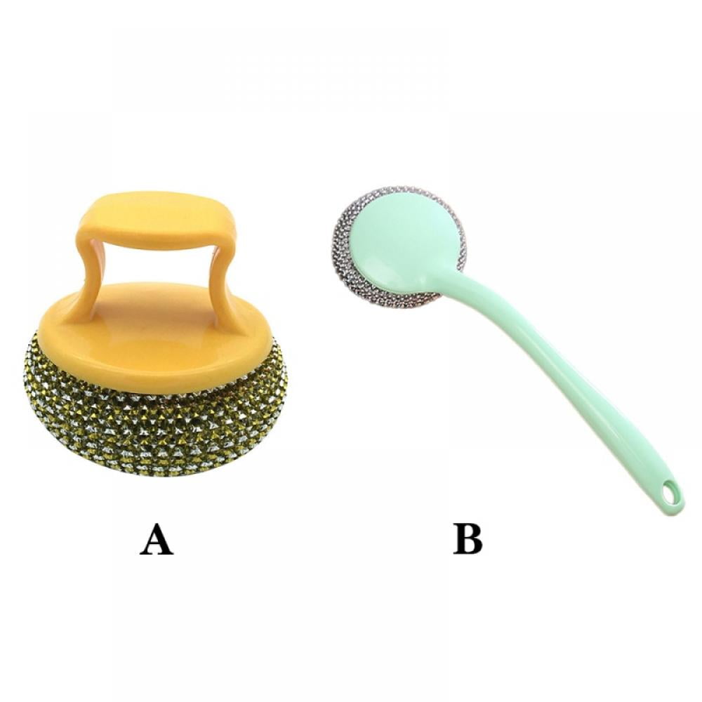 Dish Mesh Scrubbers Scrubbers Tool Nano Resin Brush for Kitchen ...