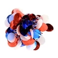 10Pcs Patriotic Glitter Tassel Ball, Yannianjz Independence Day ...