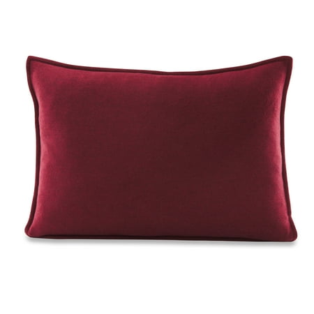 Better Homes & Gardens Feather Filled Solid Faux Wool Decorative Throw ...