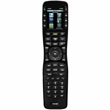 URC MX-790 Programmable Handheld Remote Control with 2” Color LCD ...