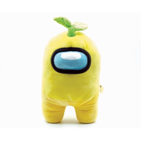 Among Us 12 Inch Plush | Yellow Crewmate with Plant Hat | Walmart Canada