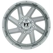 72155F21 5 x 150 in. GD07 Wheel with Milled Lip, Matte Black - Walmart.com